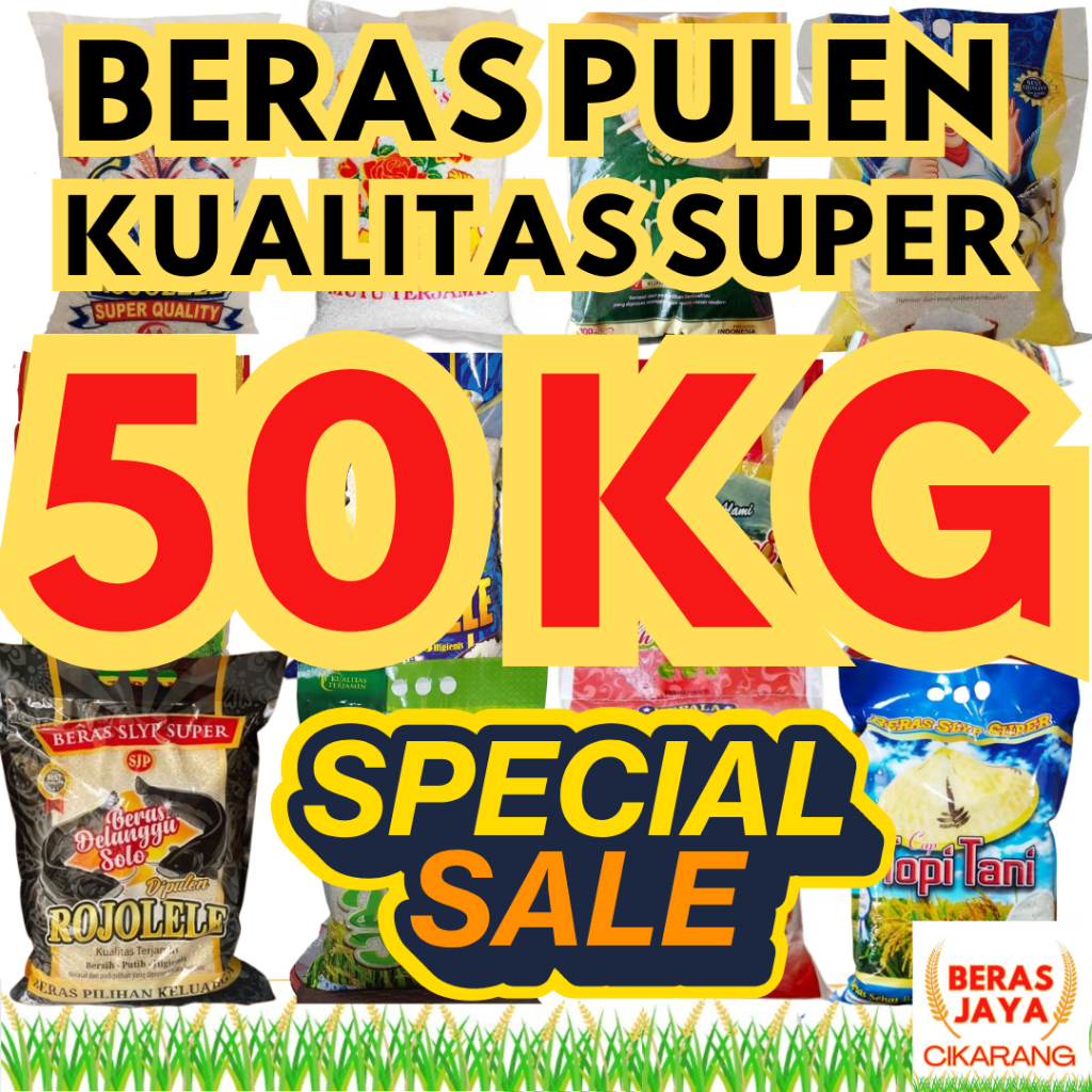 Jual Promo Beras Pulen Ramos Setra Kualitas Terjamin Bersih Bebas Kutu ...