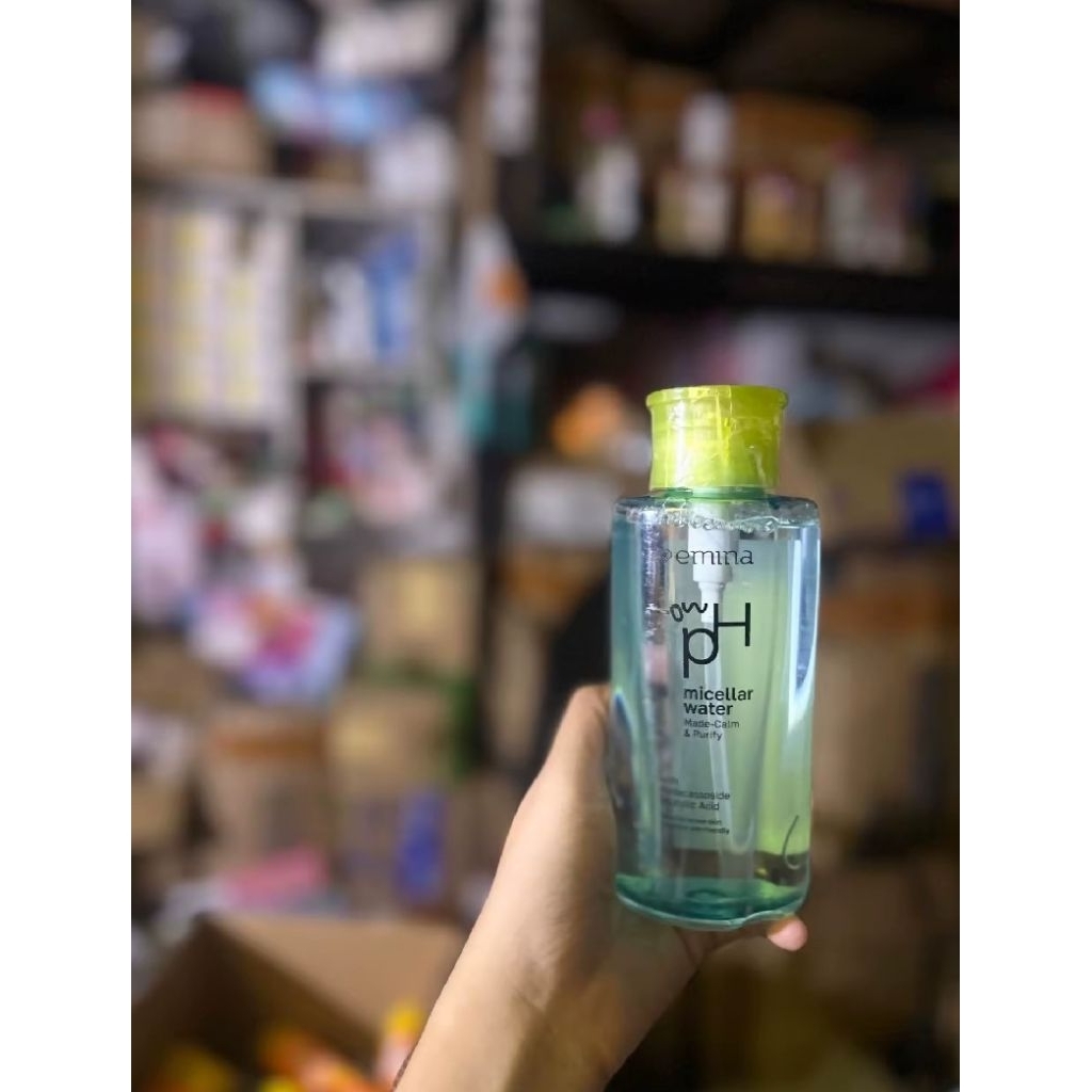 Jual EMINA LOW PH MICELLAR WATER MADE-CALM & PURIFY 300ML | Shopee ...