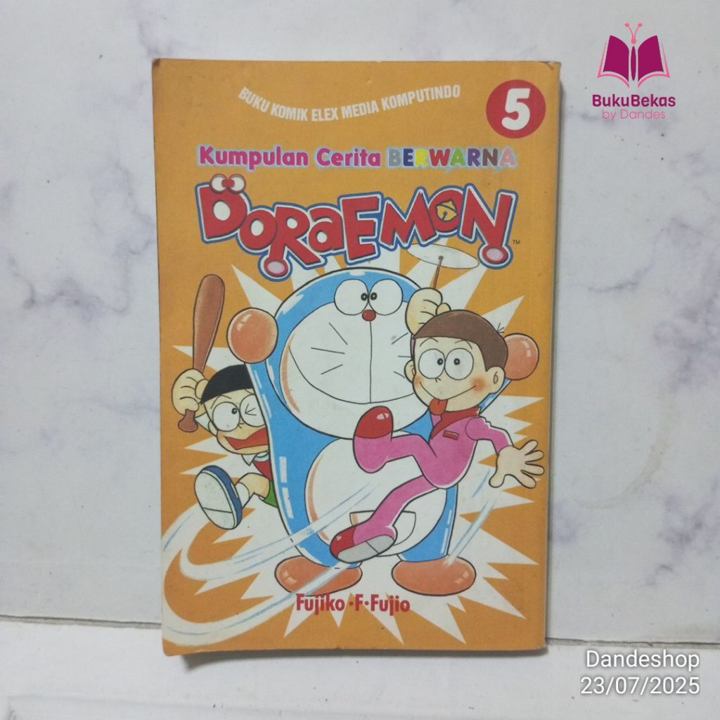 Jual Doraemon Kumpulan Cerita Berwarna - Komik Bekas Preloved Fujiko F Fujio Elex | Shopee Indonesia