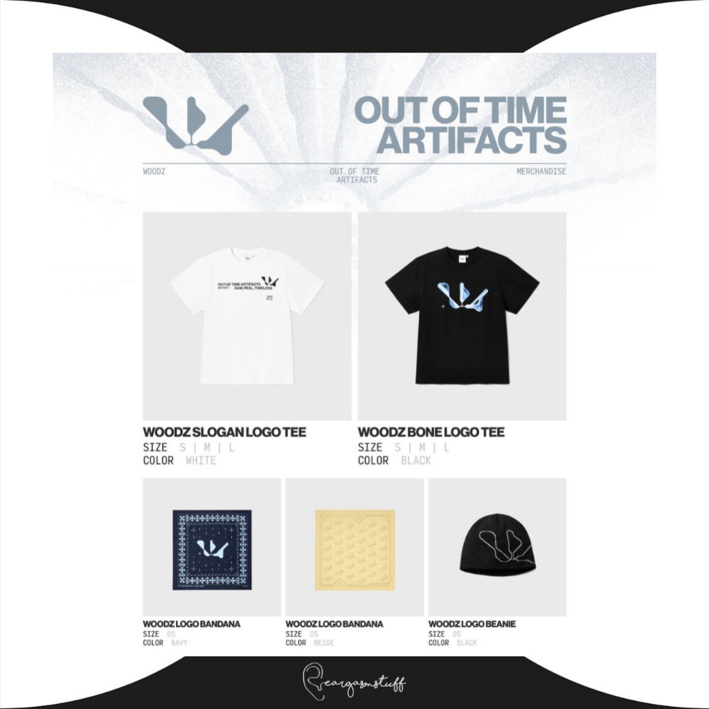 Jual WOODZ OUT OF TIME ARTIFACTS OFFICIAL MD / MERCH / MERCHANDISE ...