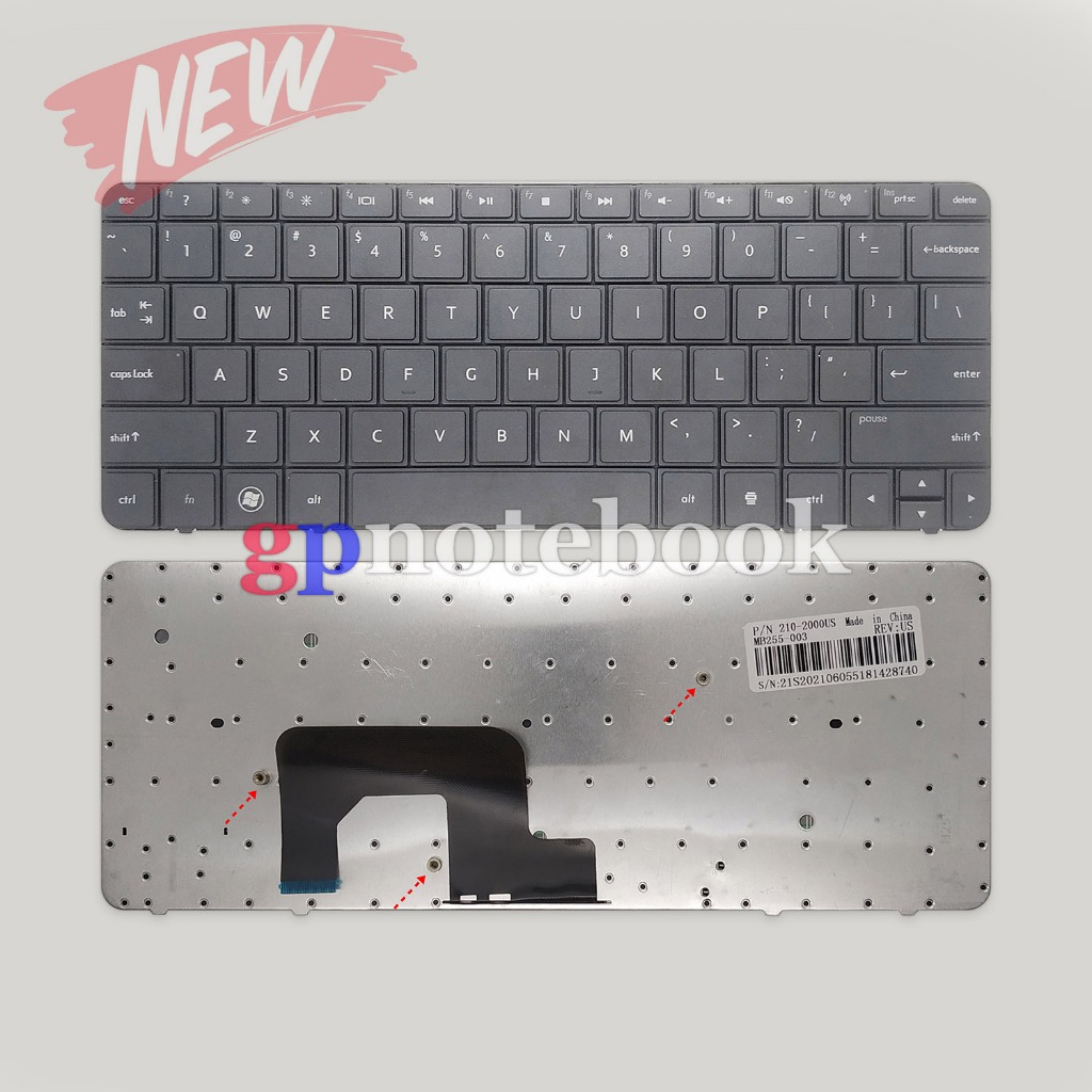 Jual Keyboard Netbook HP Mini 110-3500 Series | Shopee Indonesia