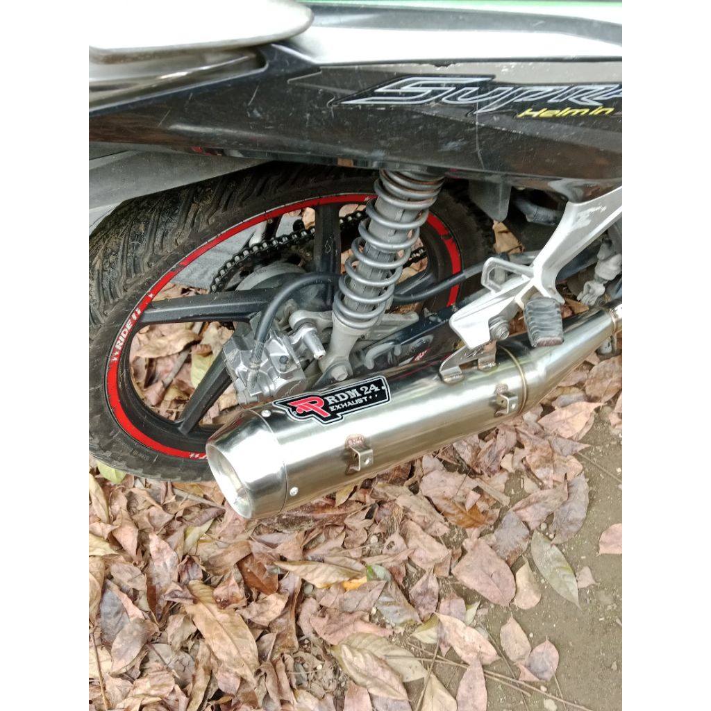 Jual Exzos silent kiler RDM 24 Exhaust Pipe 51mm canister conical open ...