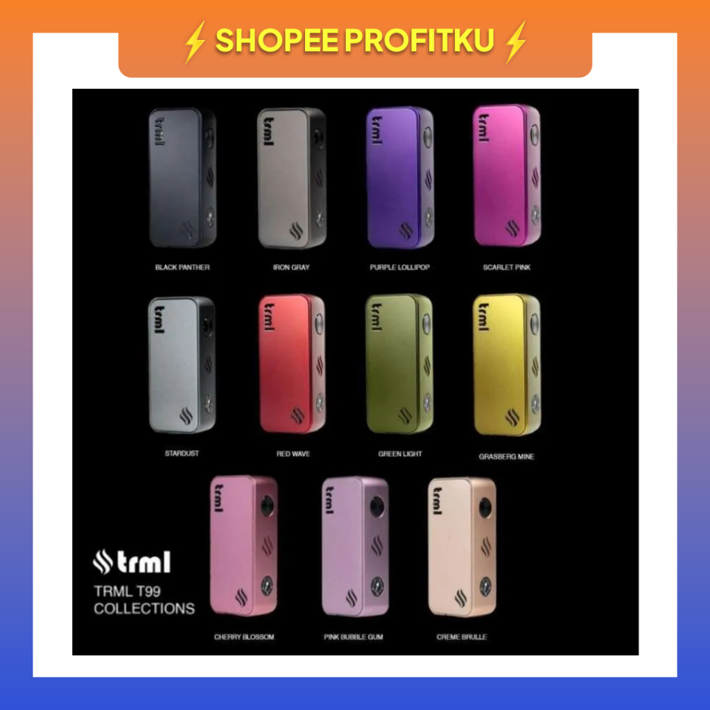 Jual NEW COLOR TRML T99 MOD ONLY 99WATT 100% AUTHENTIC MOD BY TRML ...