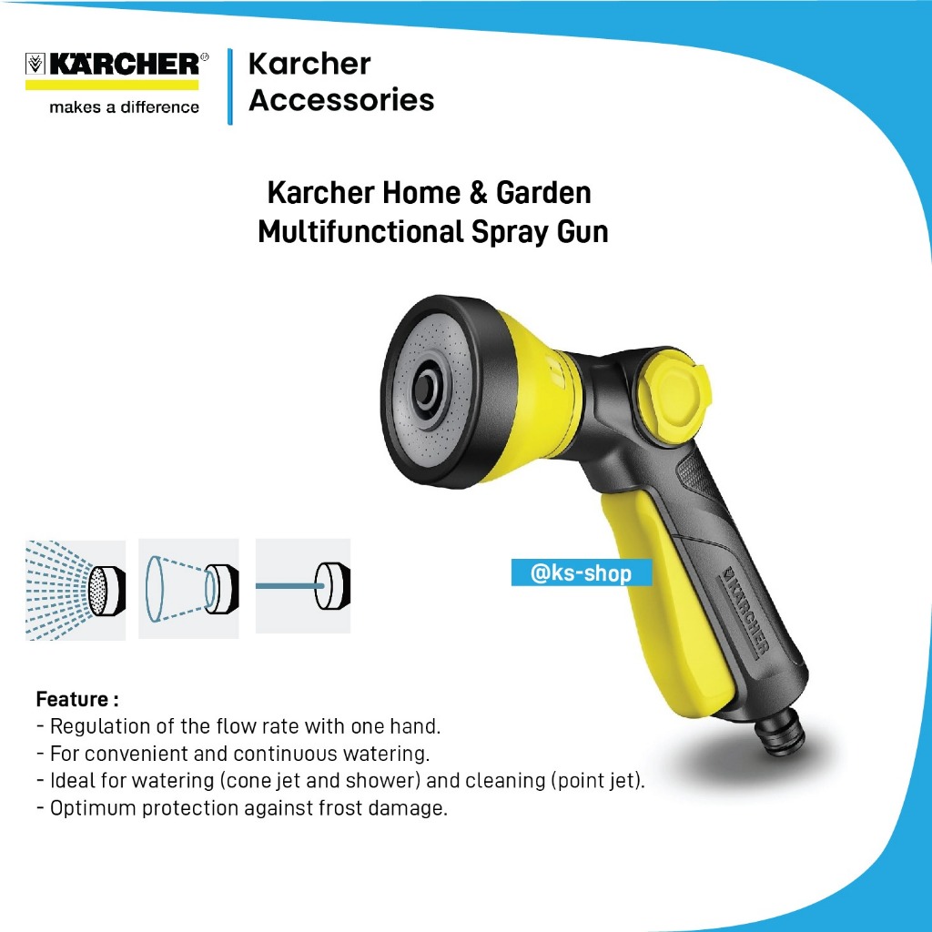 Jual Karcher Multi Functional Spray Gun | Spray Gun Karcher | Spray Gun ...