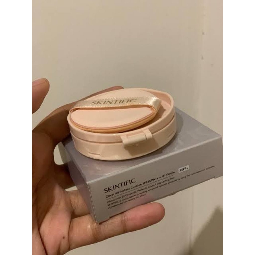 Jual skintific refill cushion gold cover all perfect | Shopee Indonesia