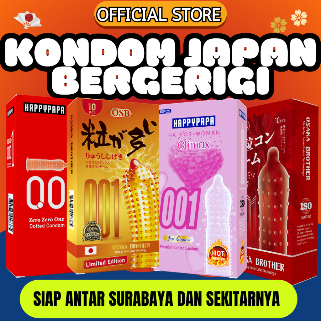 Jual Condom 001 Japan Dotted Extreme Limited Edition - Kondom Jepang ...