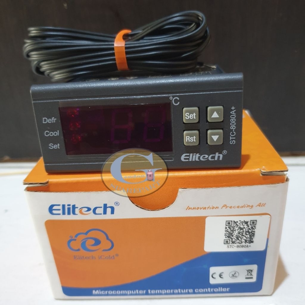 Jual Elitech Temperature controller/ Thermostat digital elitech STC ...