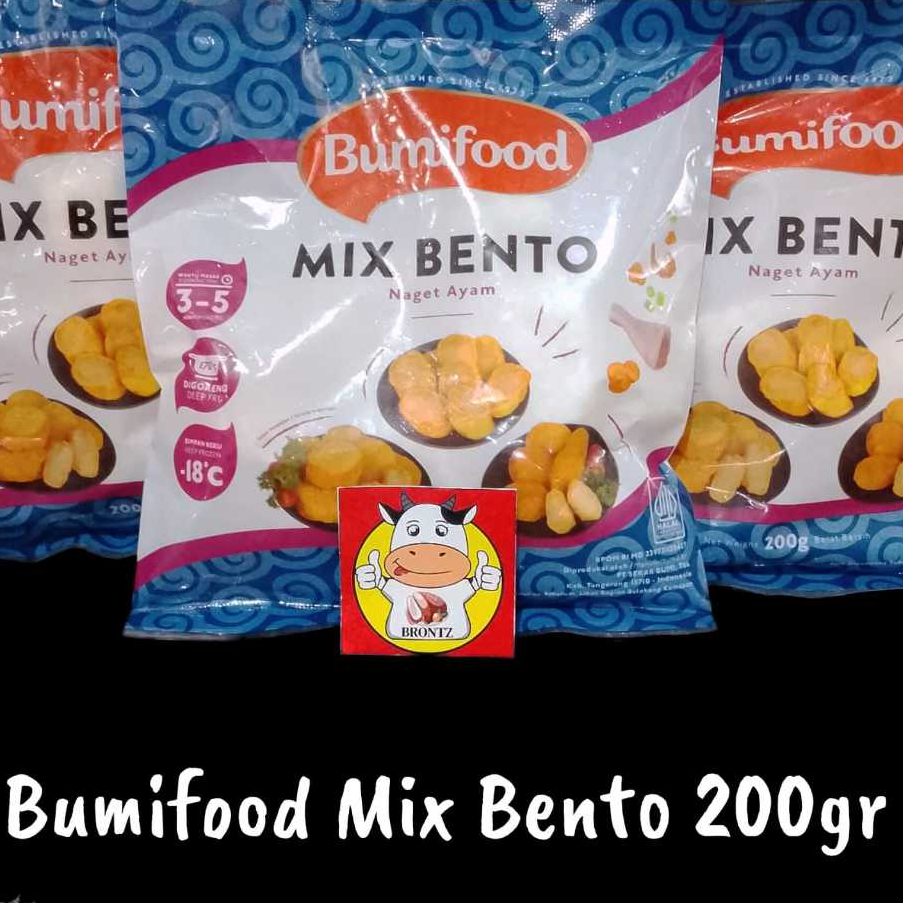Jual BUMIFOOD MIX BENTO 200GR - FROZEN DOOD - BRONTZ JOGJA | Shopee ...