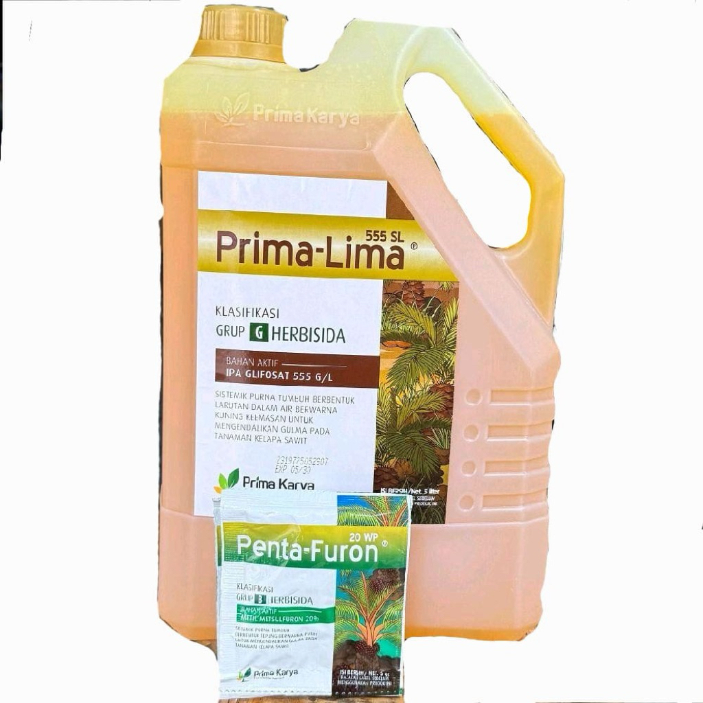 Jual HERBISIDA PRIMA-LIMA 555 SL 5 LITER PRIMA KARYA/RACUN PRIMA LIMA ...