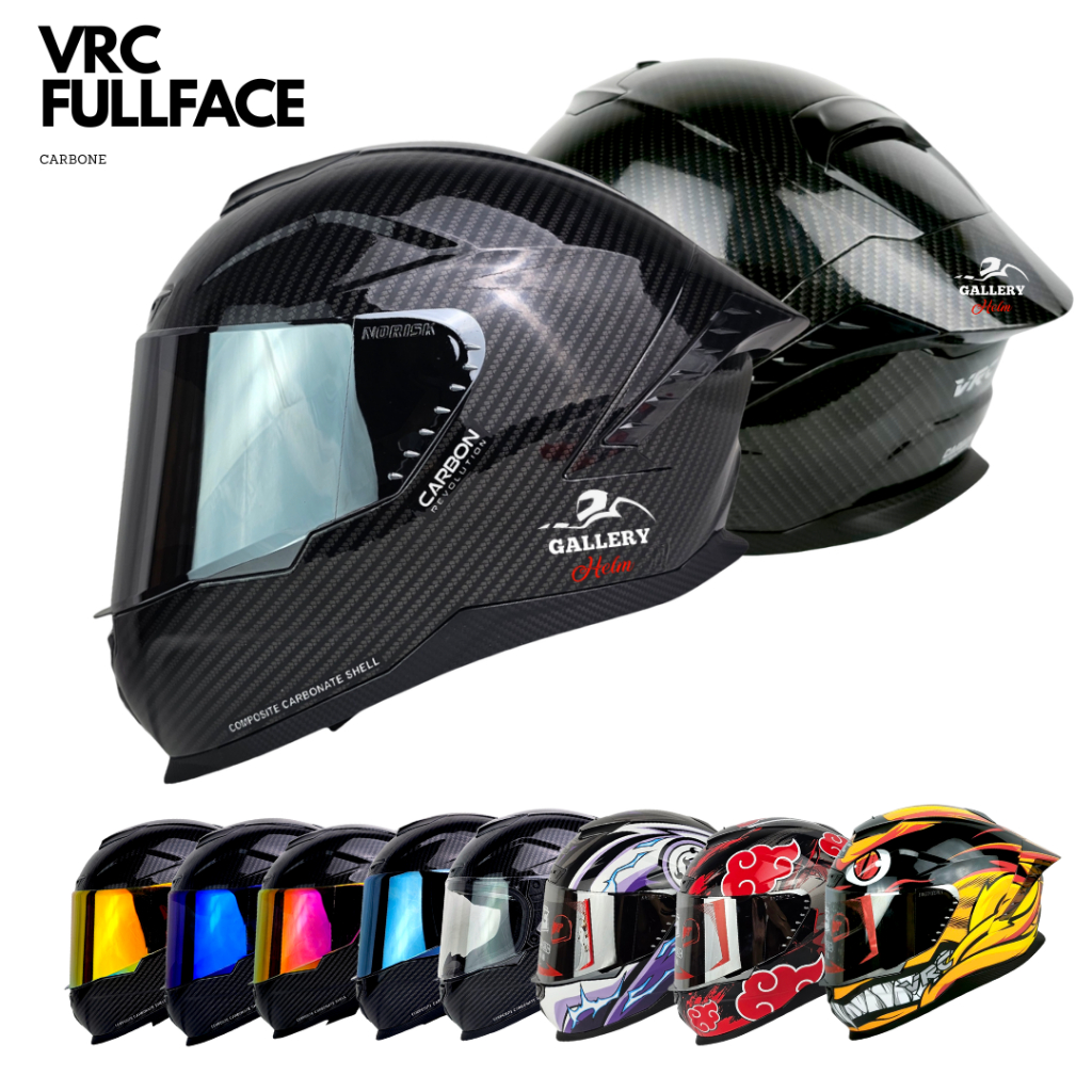 Jual HELM VRC MOTIF ANIME | SUPPORT INTERCOM FULL FACE SNI - HELM FULL ...