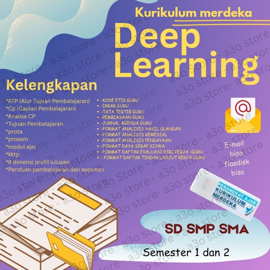 Jual perangkat ajar kurikulum merdeka deep learning rpp modul ajar ...