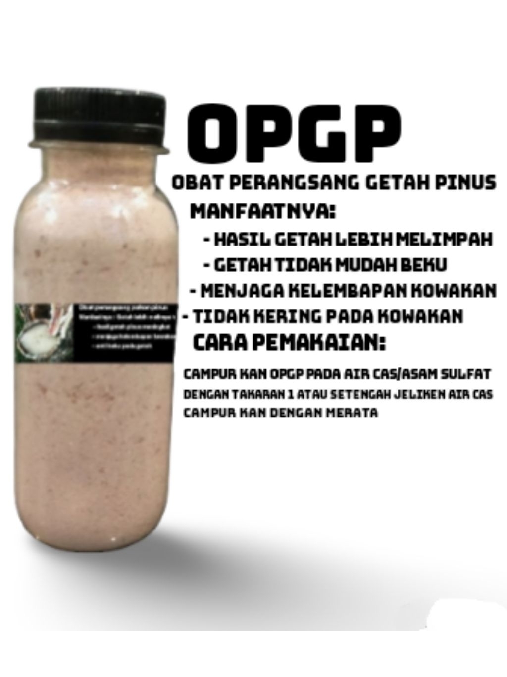 Jual OPGP perangsang untuk getah pohon pinus | Shopee Indonesia