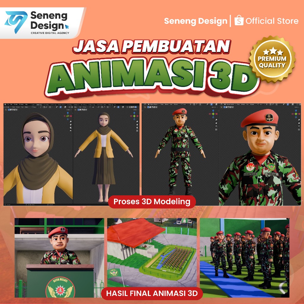 Jual JASA VIDEO ANIMASI 3D PREMIUM QUALITY (INSTANSI, PERUSAHAAN ...