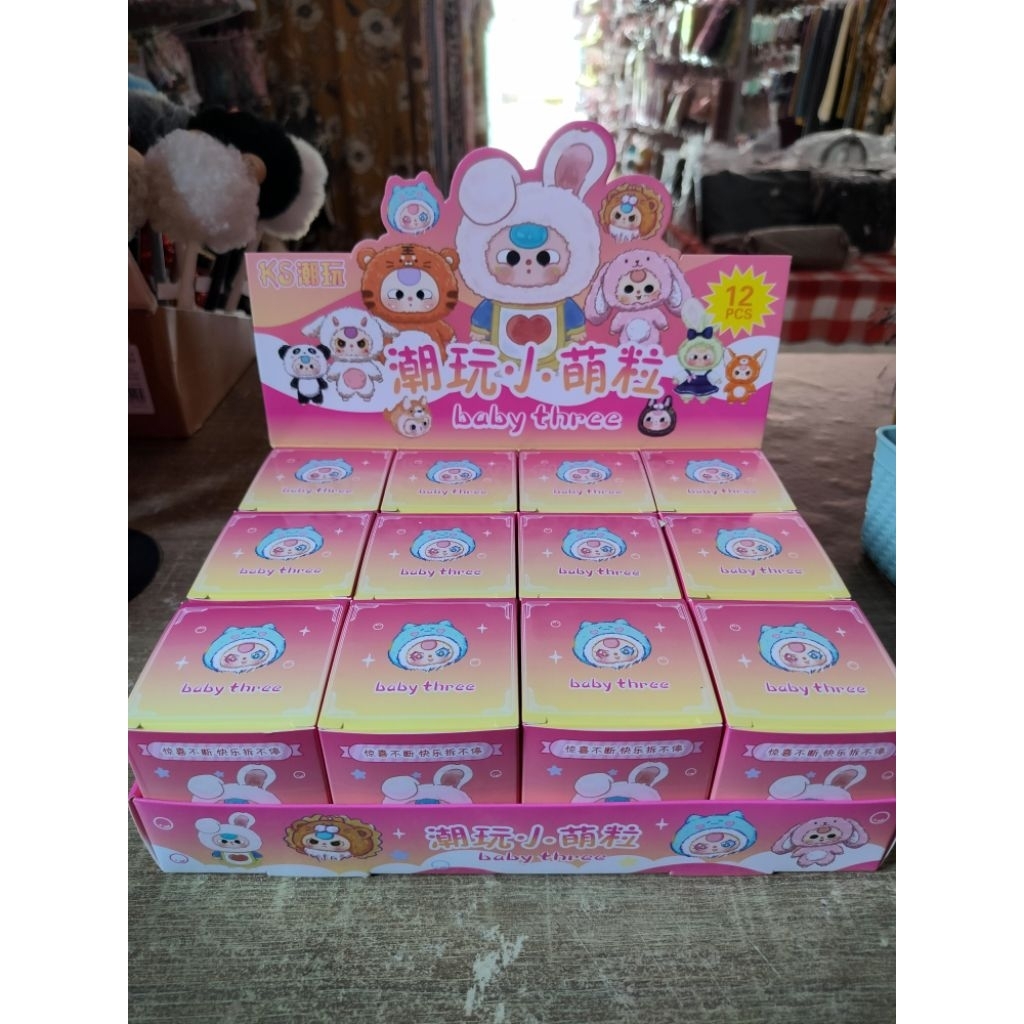 Jual Blindbox Figure resin babythreee capybara sanrio 1pcs | Shopee ...