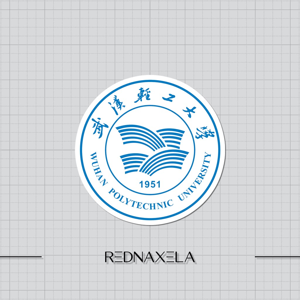Jual Stiker Vinyl Wuhan Polytechnic University Logo #2 Stiker Koper ...