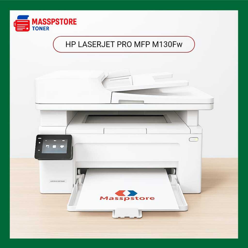 Jual Hp Laserjet Pro mfp M130fw Werles Printer Laser hitam putih scan ...