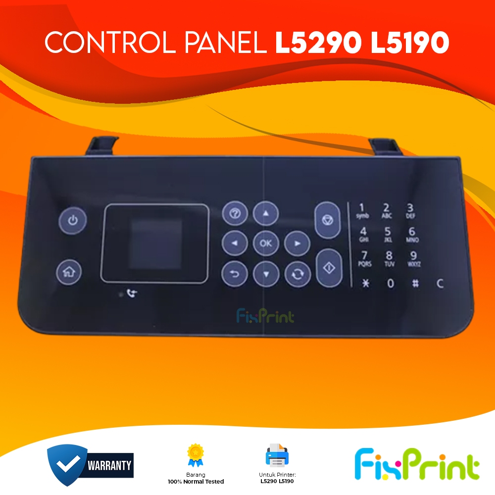 Jual Control Panel Epson L5290 L5190 Used, Tombol Display Tombol Panel ...