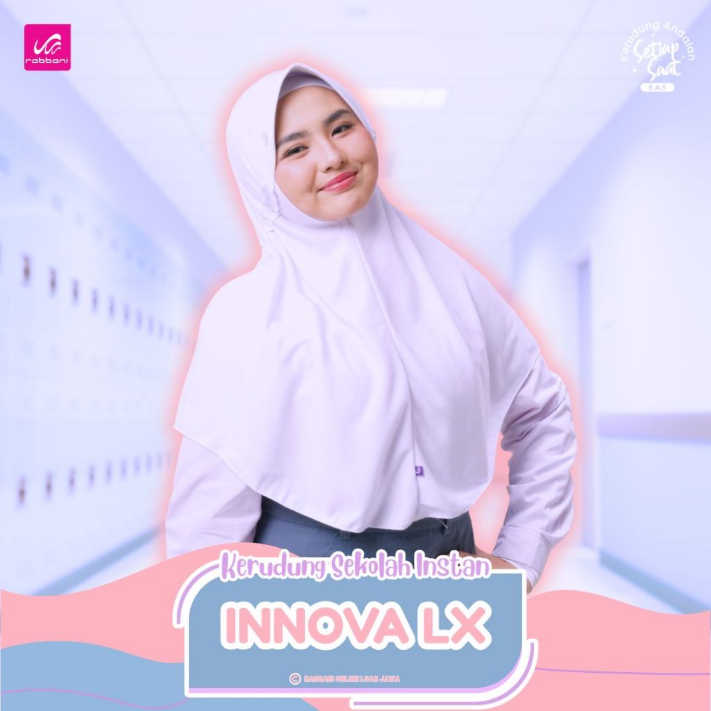 Jual Rabbani - Kerudung Sekolah Innova LX | Shopee Indonesia