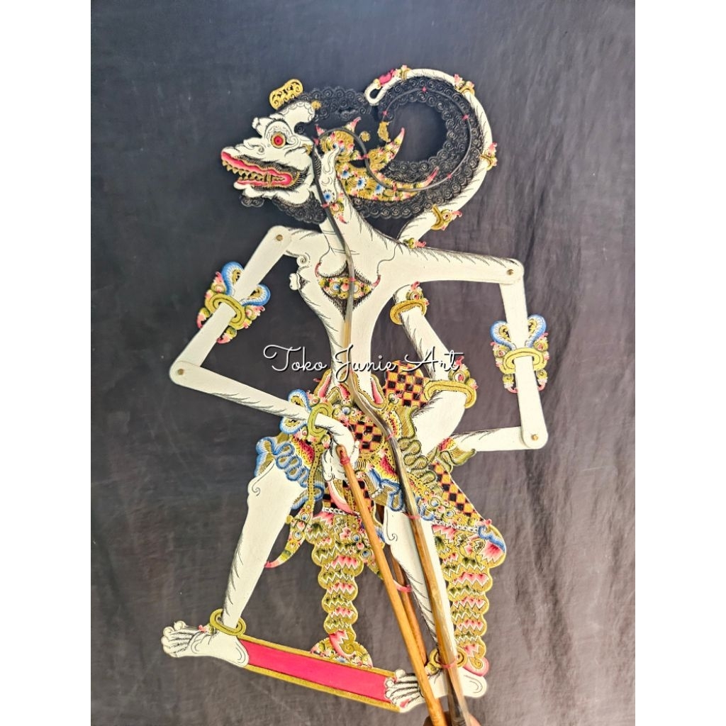 Jual Wayang Kulit hanoman anoman pakem surakarta premium halusan gapit ...