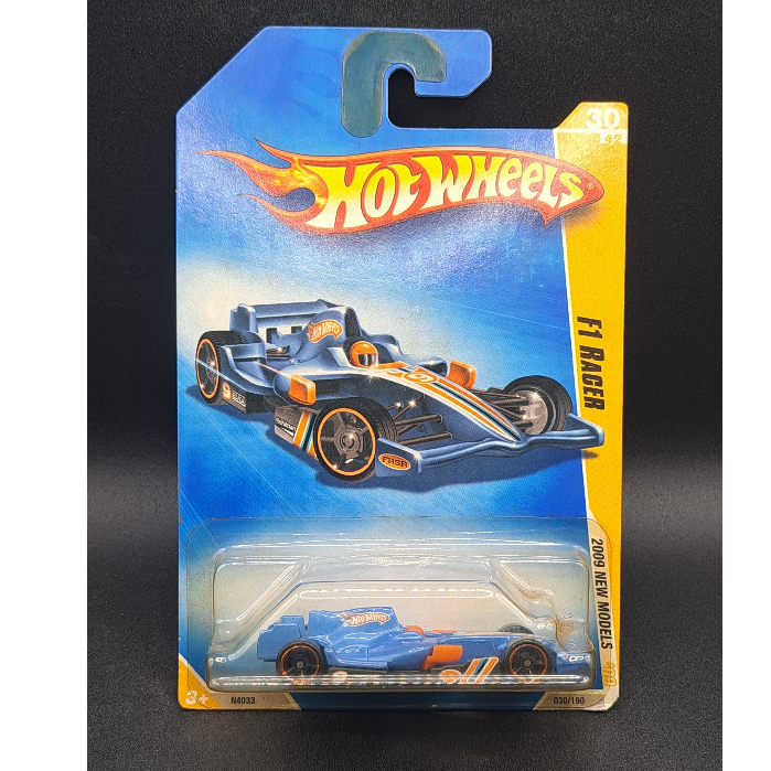 Jual 2009 Hot Wheels - F1 Racer - Blue Variant w/orange - Balap (B1 ...