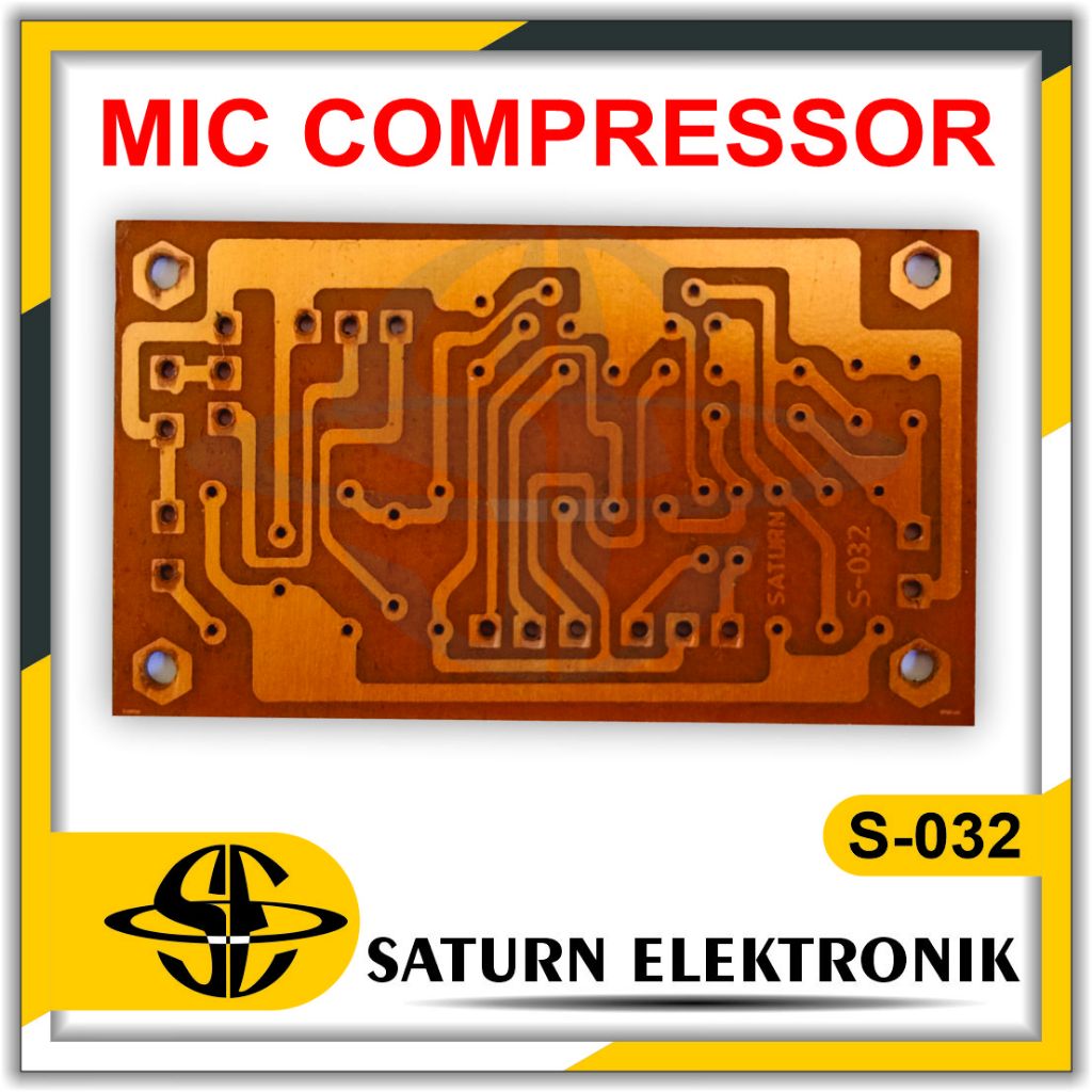 Jual PCB MIC COMPRESSOR + TONE CONTROL S-032 | Shopee Indonesia