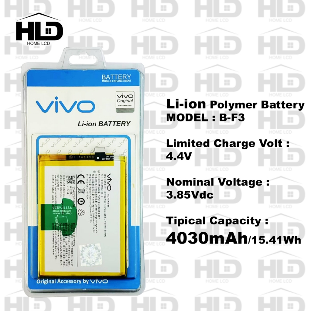 Jual BATERAI B-F3 VIVO Y91 Y93 Y91C Y1S Y95 B-F3 1816 / 1817 1820 B-F3 ...