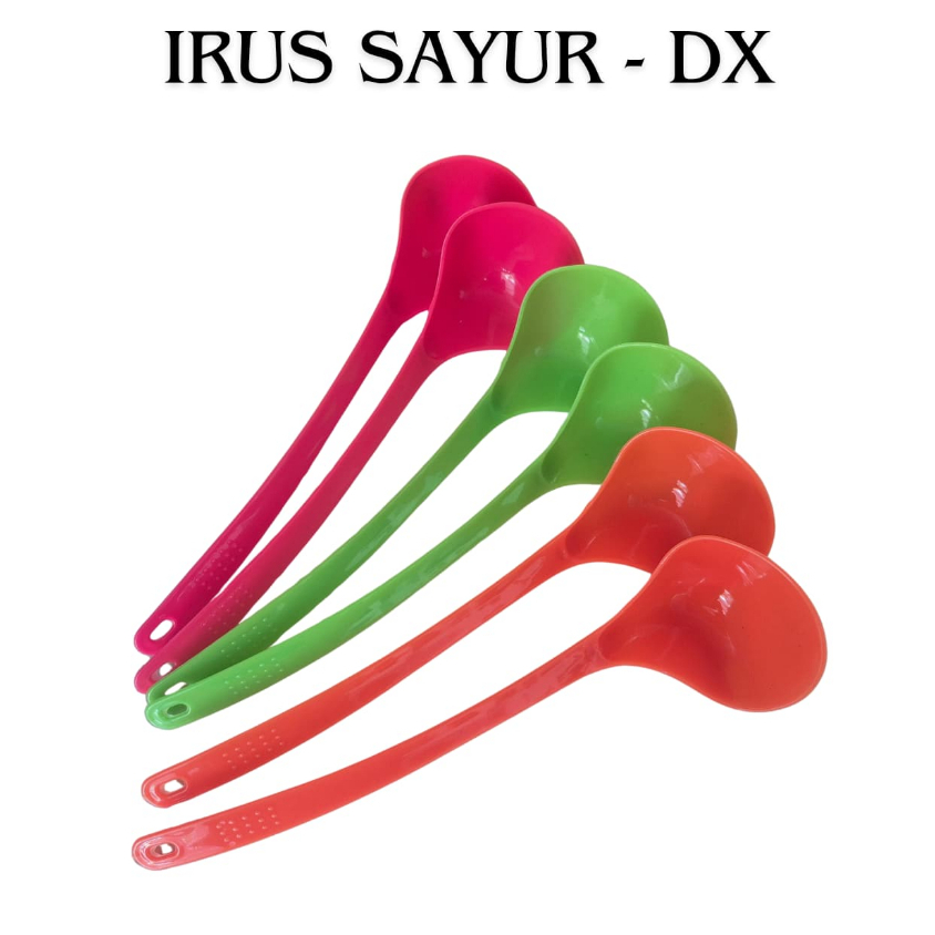 Jual Centong Sayur DX Plastik Kecil / Irus / Sutil / Sendok Sayur ...