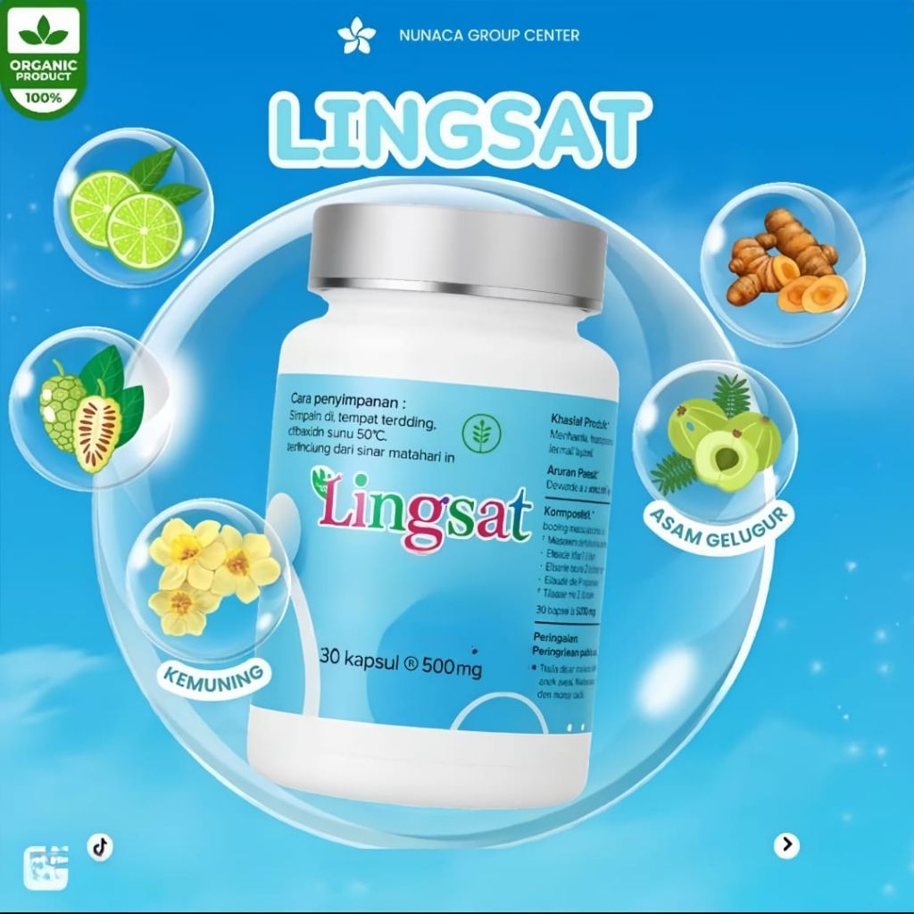 Jual LINGSAT PREMIUM ISI 30 KAPSUL | Shopee Indonesia