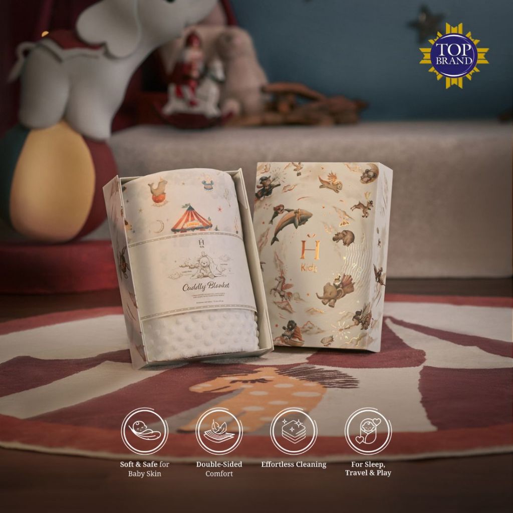 Jual Howel and Co - Le Carrousel Baby Blanket | Shopee Indonesia