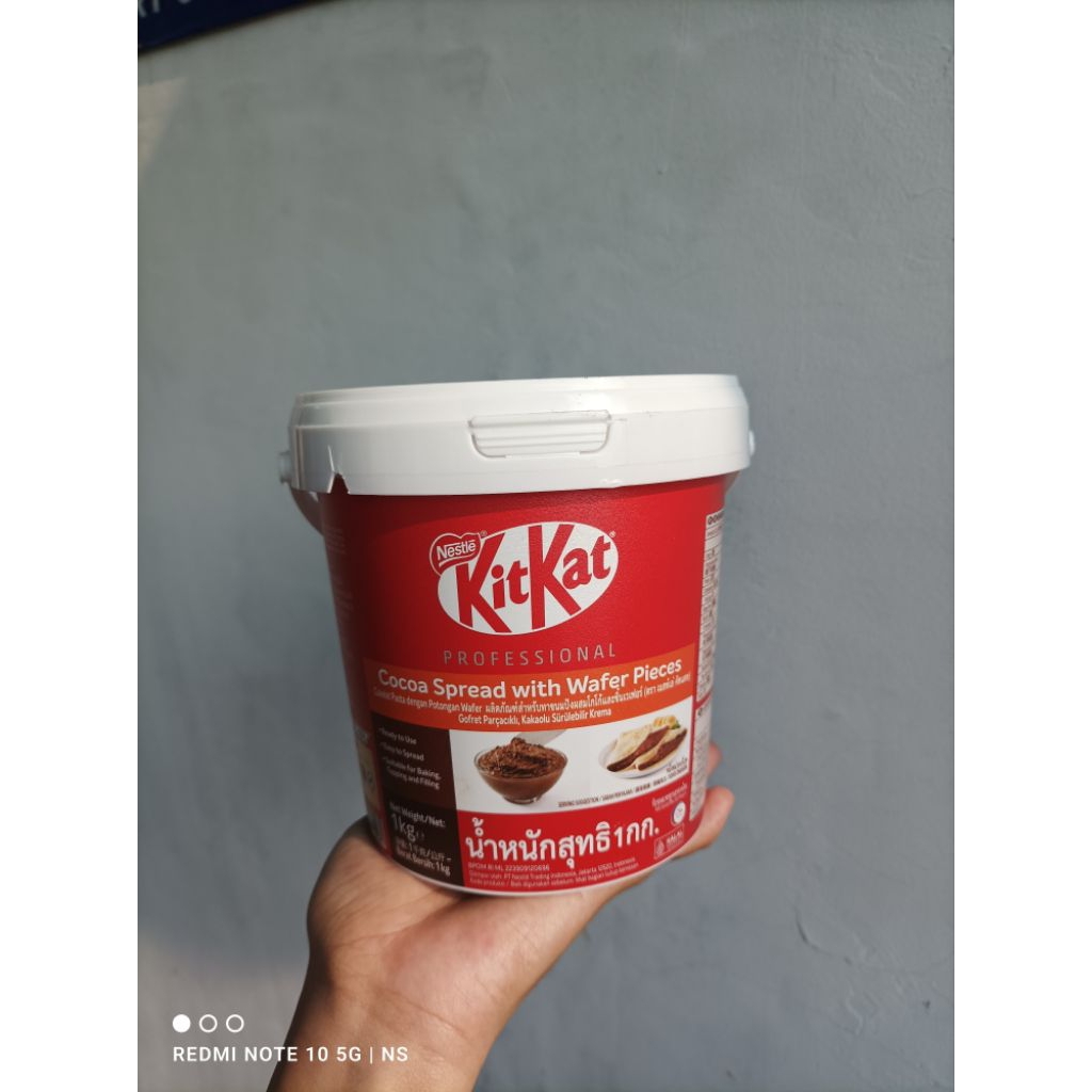 Jual kitKat Cocoa Spread With Wafer Pirces 1kg / Selai KitKat 1kg ...