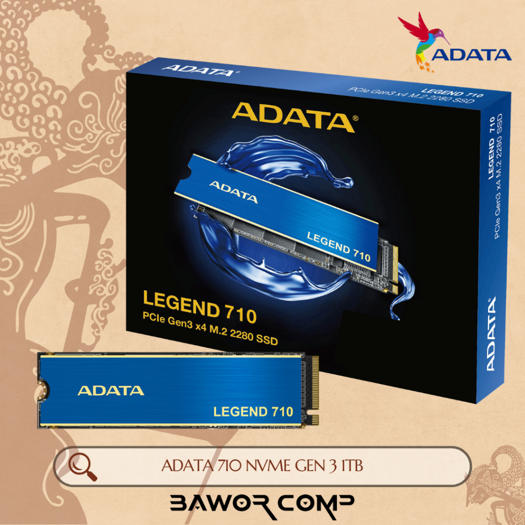 Jual SSD ADATA LEGEND 710 1TB M.2 Nvme Gen3x 4 | SSD M2 2280 1 TB ...