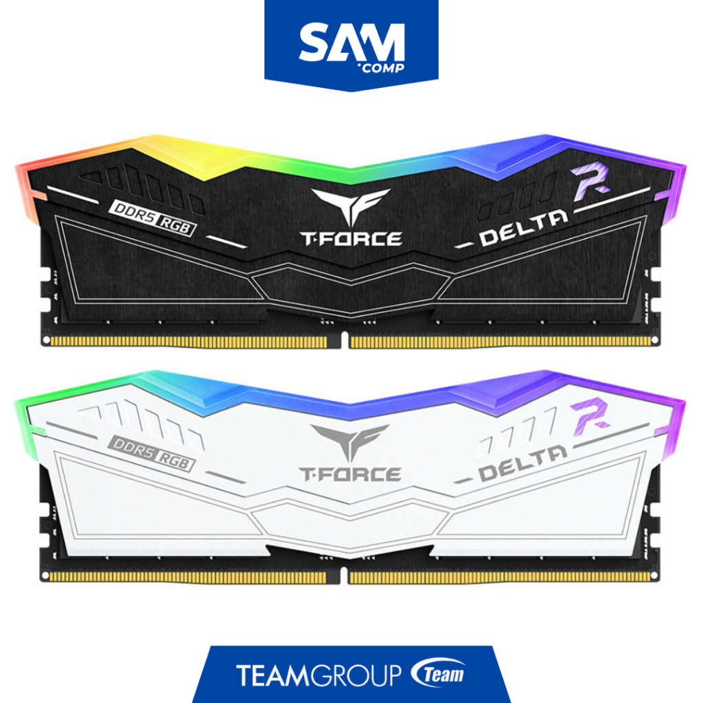 Jual Team T-Force Delta RGB DDR5 32GB (2X16GB) 6000Mhz | Shopee Indonesia