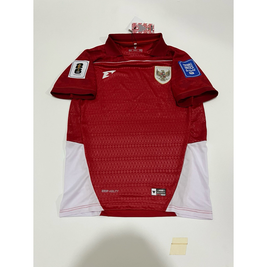 Jual (FULL PATCH) JERSEY BAJU BOLA TIMNAS INDONESIA HOME AWAY FULL PATCH PIALA DUNIA TERBARU ...