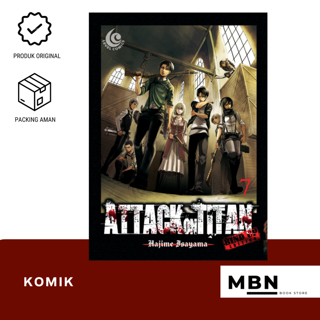 Jual LC : ATTACK ON TITAN BIND UP EDITION VOL LENGKAP (ELEX) | Shopee ...