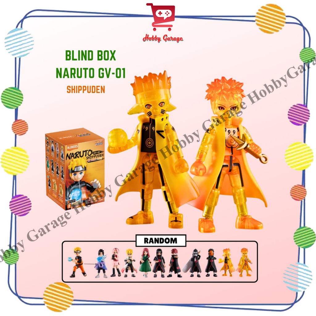 Jual Blokees Blind Box Naruto Galaxy Version 01 Shippuden Ultimate Bond ...