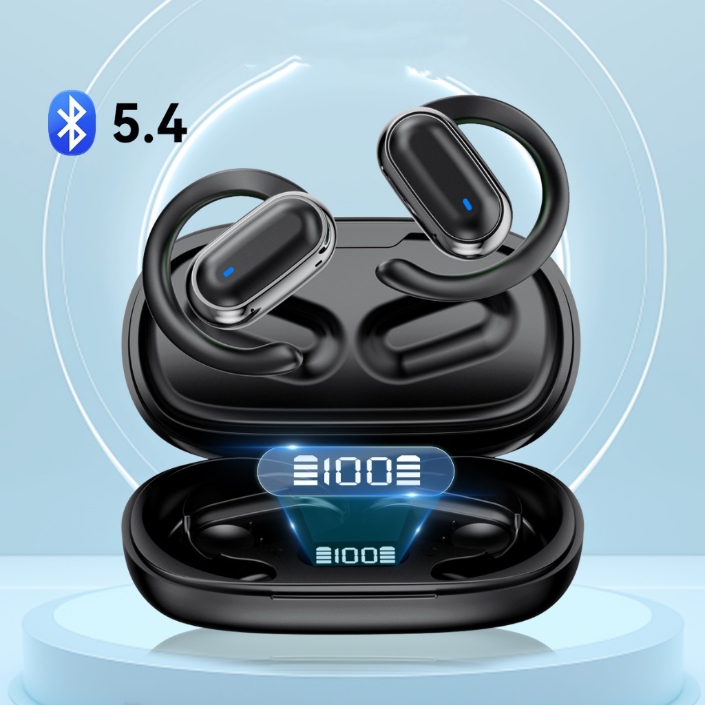 Jual Earphone Bluetooth OWS Headset Gaming Peredam Kebisingan Layar ...