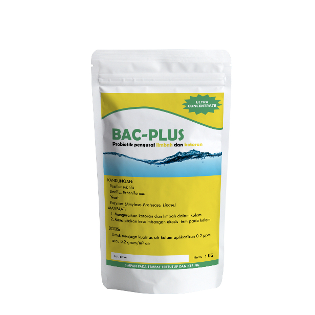 Jual Bac-plus Probiotik Bacillus untuk Ikan dan Udang Bioflok 1 kg ...