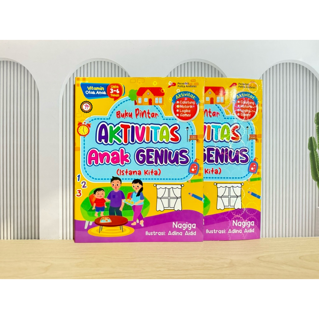 Jual BUKU PINTAR AKTIVITAS ANAK GENIUS ISTANA KITA | Shopee Indonesia