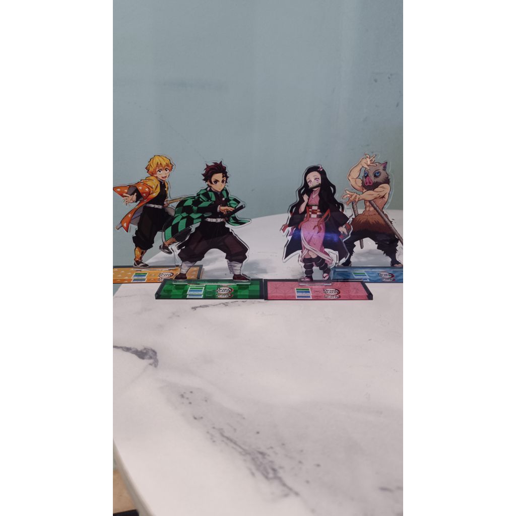 Jual Standee Acrylics Collectible Demon Slayer x Familymart | Shopee ...