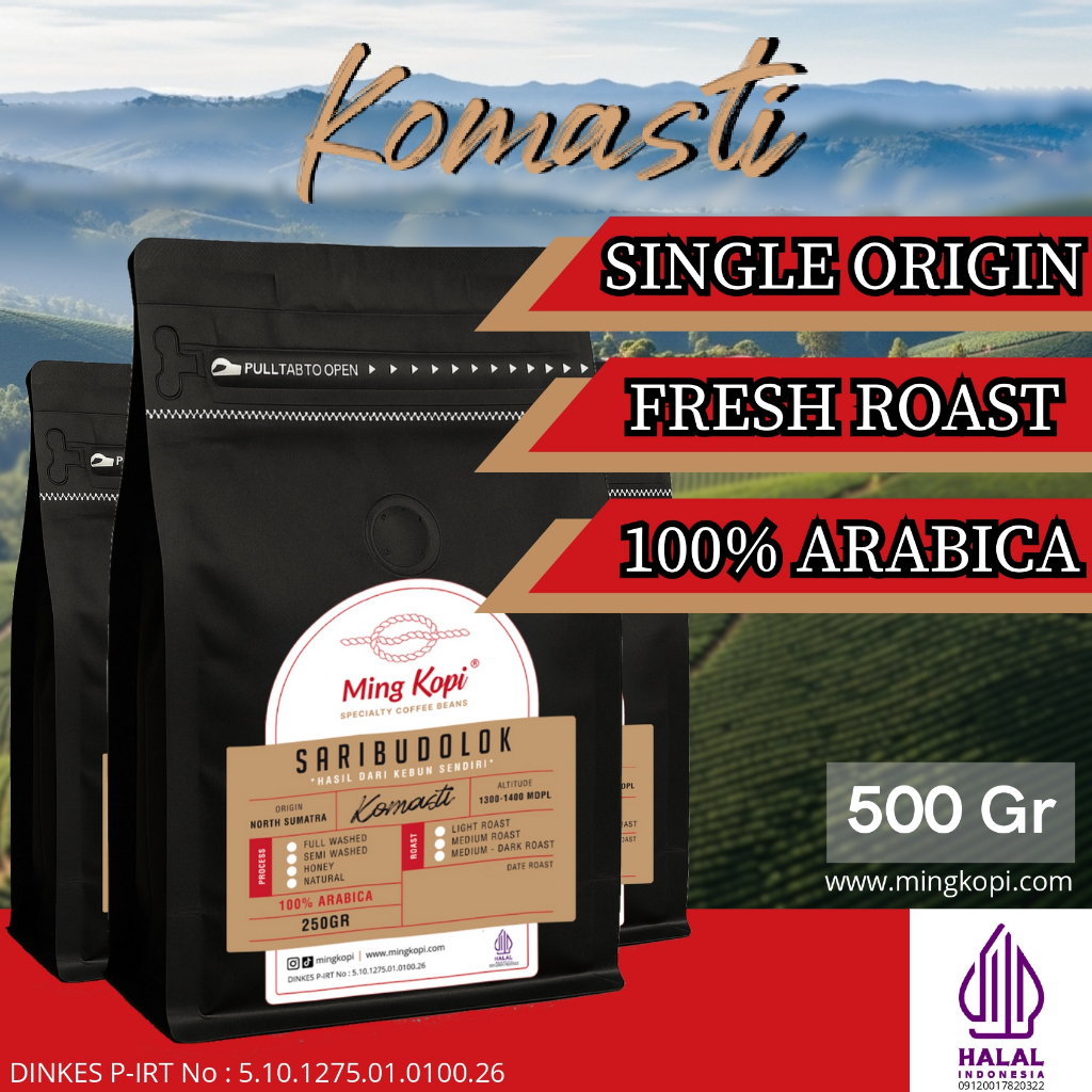 Jual Kopi Arabica Komasti 500 gr - Biji Kopi Bubuk Arabika Specialty ...
