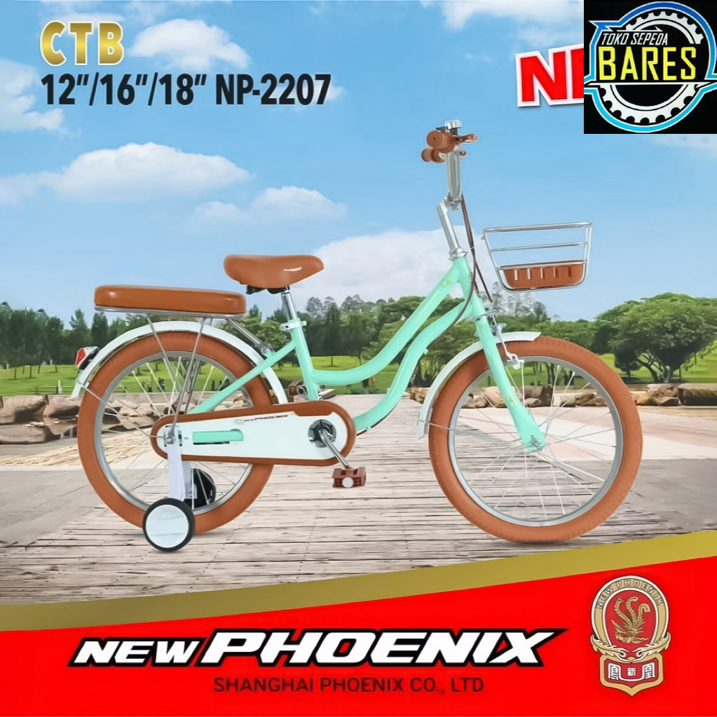 Jual Sepeda Mini Anak 12 / 16 / 18 Phoenix NP-2207 / Star | Shopee ...