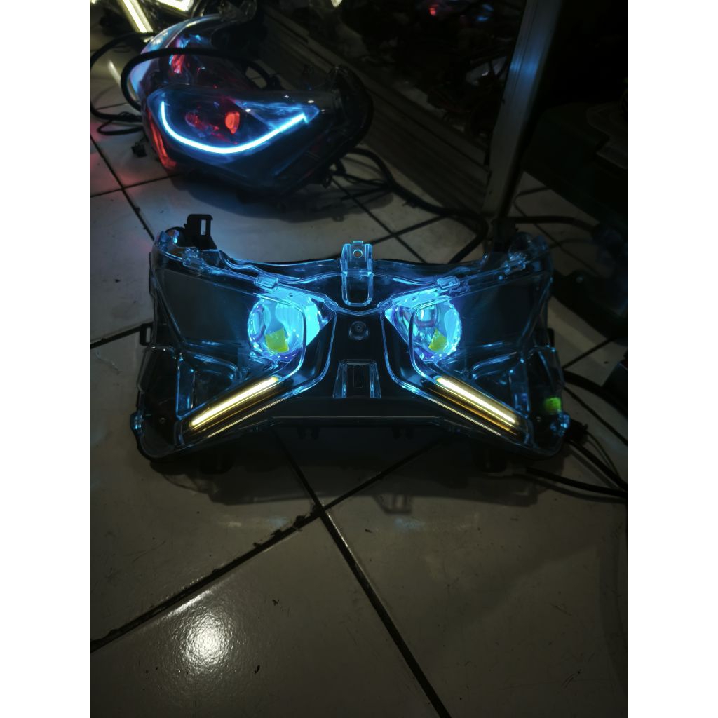Jual BILED XMAX NEW LAMPU BILED XMAX PNP HEADLAMP XMAX NEW XMAX OLD ...
