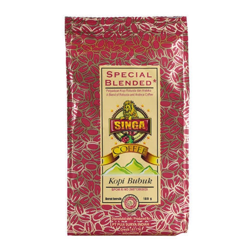Jual Kopi Singa Special Blend 180 gram | Shopee Indonesia