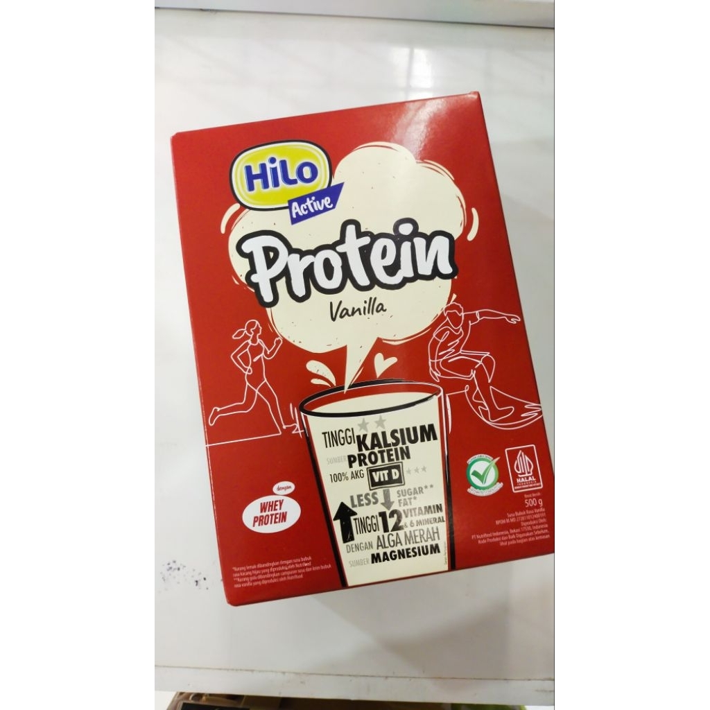 Jual HILO PROTEIN ACTIVE VANILA 500G | Shopee Indonesia