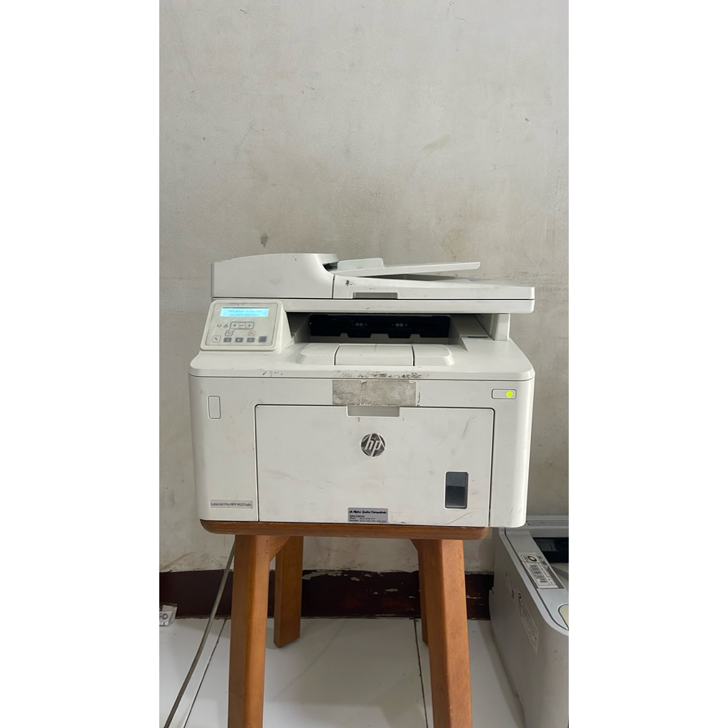 Jual Printer Hp laserjet Pro MFP M227 sdn mesin normal tanpa drum toner ...