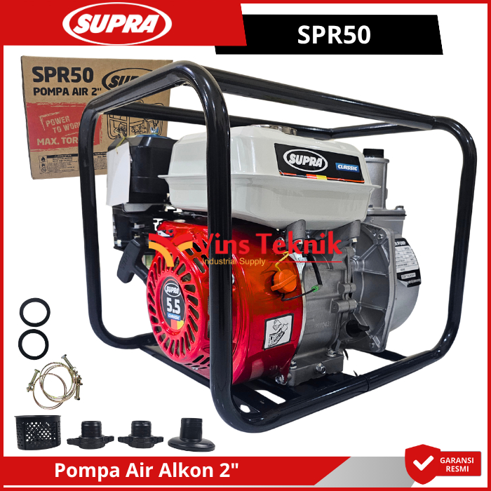 Jual SUPRA SPR50 Mesin Pompa Air Bensin Pompa Irigasi Pompa Alkon 2 ...