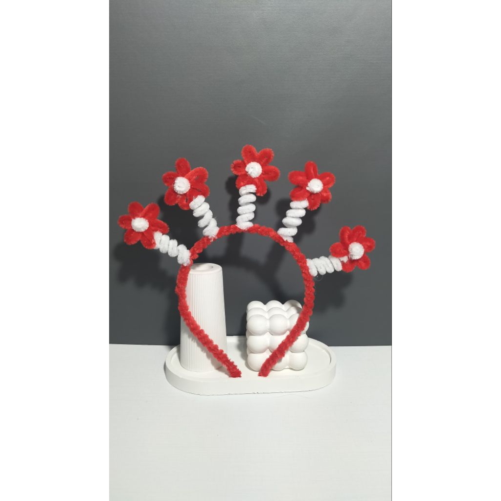 Jual Bando merah putih dari kawat bulu/bando Agustusan / Kemerdekaan ...