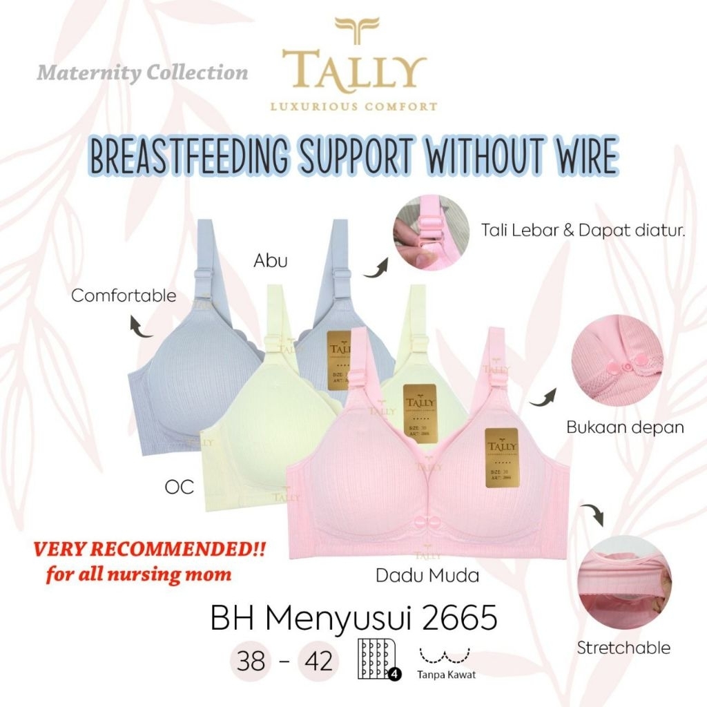 Jual BH TALLY 2665 BRA MENYUSUI | Shopee Indonesia