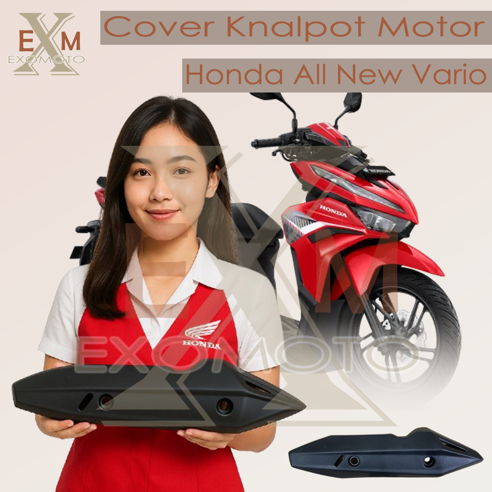 Jual Cover Tutup Knalpot ALL NEW Vario 150 | 125 Keyless model | Cover ...