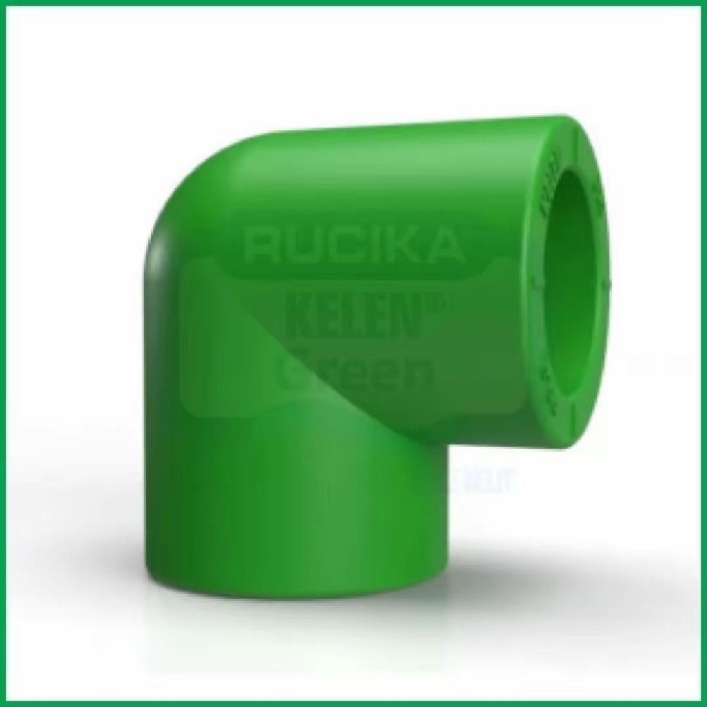 Jual Keni PPR Rucika 1 inch Elbow 90 PPR 32mm Equal Elbow 90 PPR Rucika ...